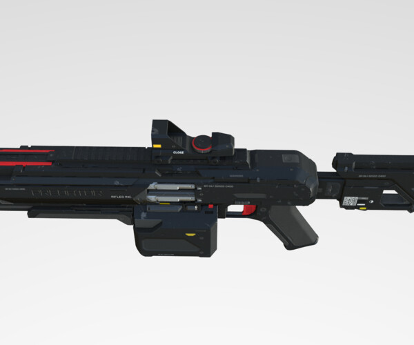 ArtStation - Assault Rifle Concept | Game Assets