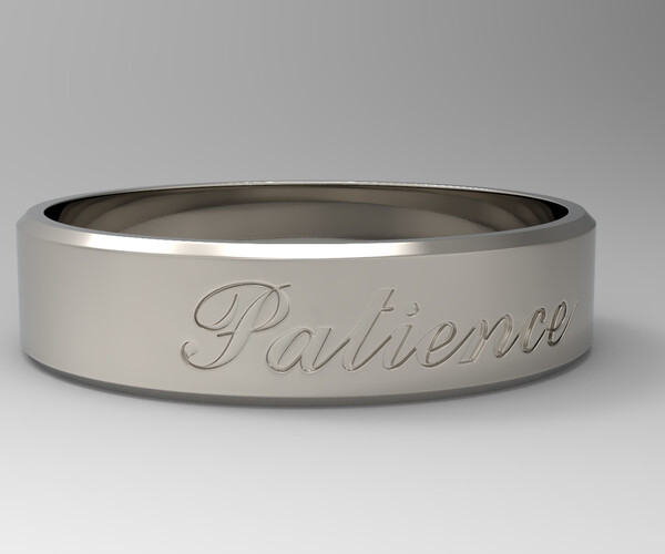 ArtStation - Patience Ring Platinum | Resources