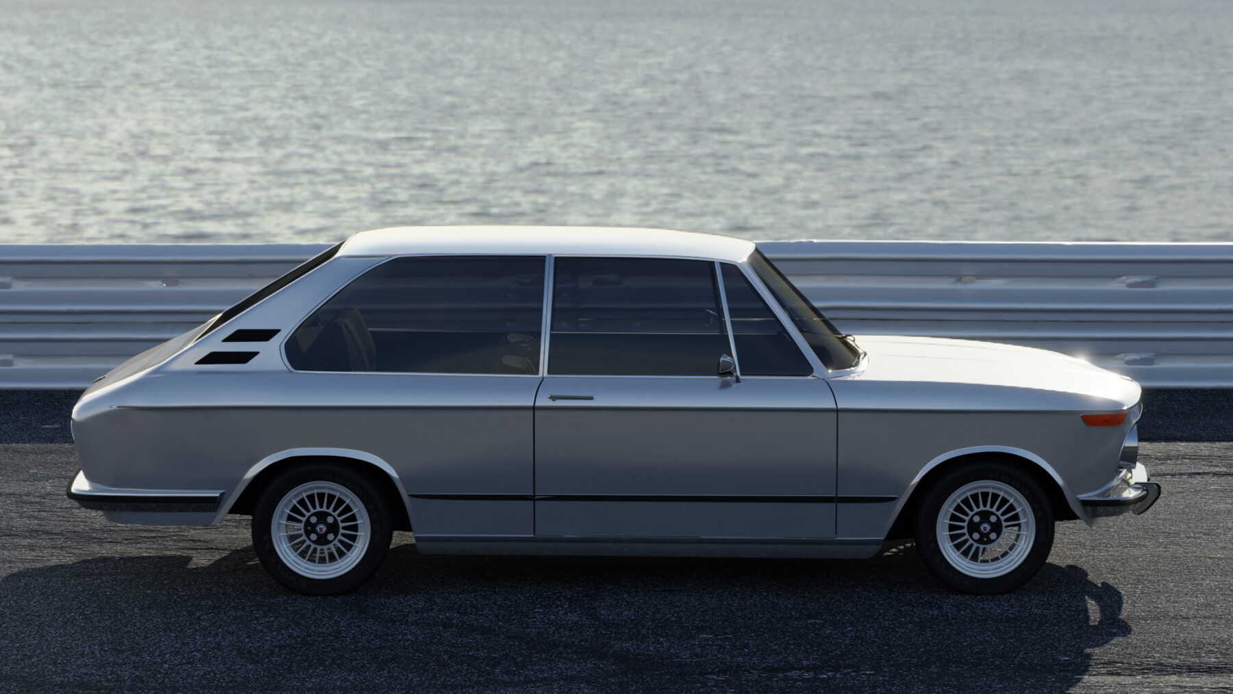 ArtStation - BMW 2002 Touring 3D Model | Resources