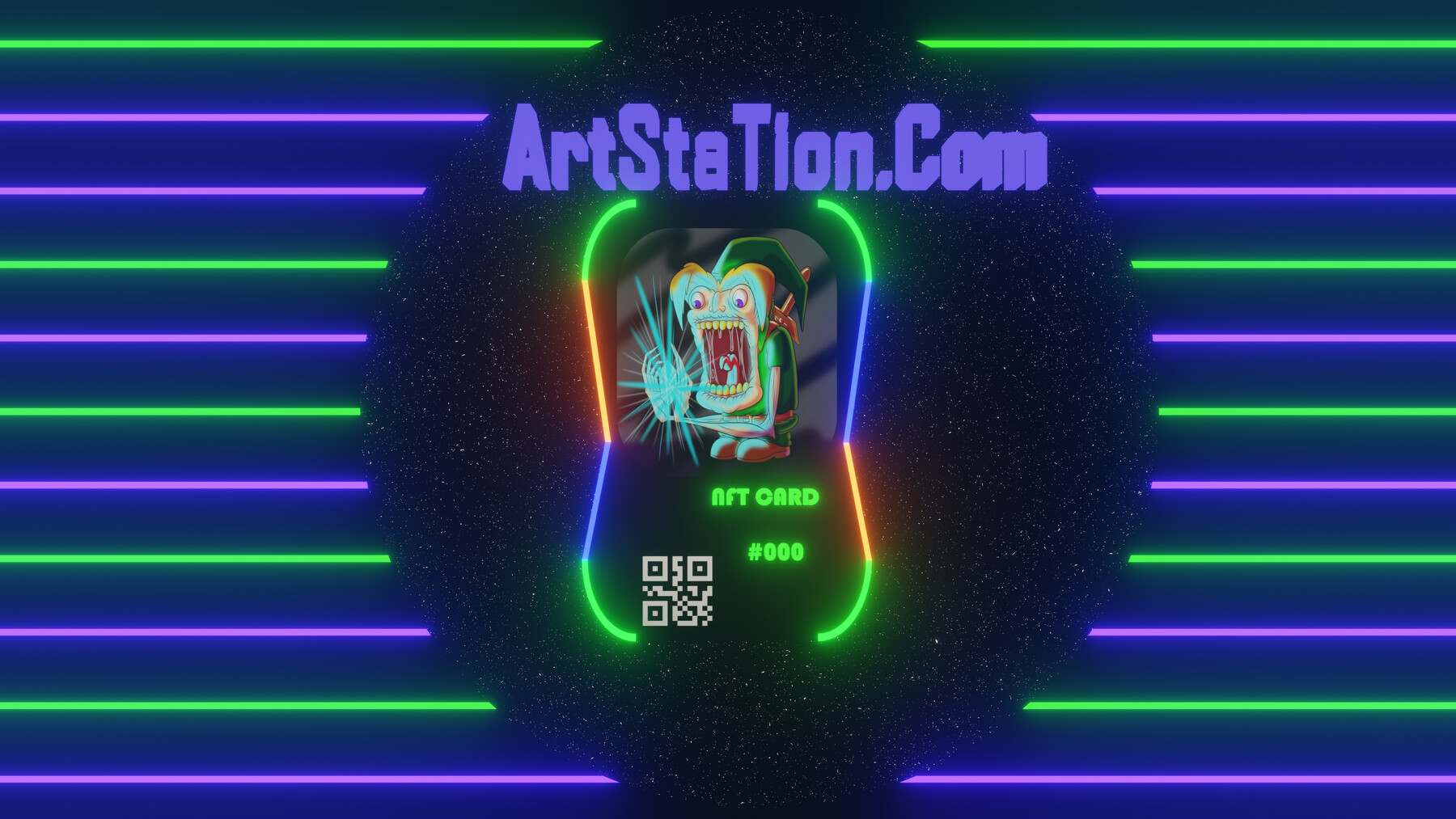 ArtStation - TEMPLATE 3D CARD | Resources