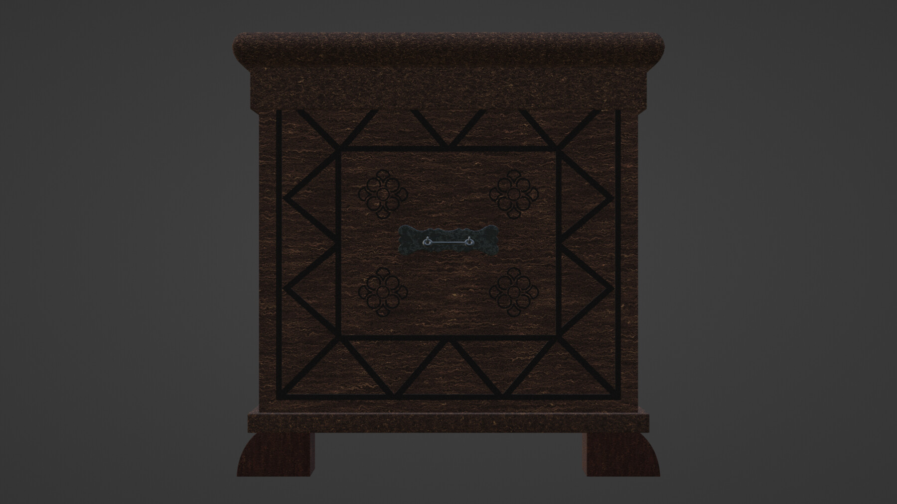 ArtStation - Antique Chest | Game Assets
