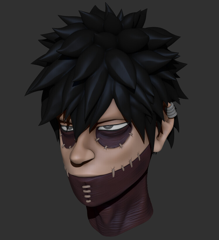 ArtStation - 3D Model - Dabi (Mha) | Resources