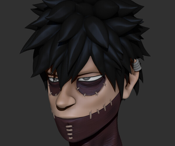 ArtStation - 3D Model - Dabi (Mha) | Resources