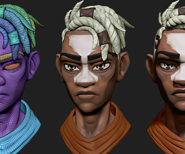 ArtStation - 3D Model - Ekko (Arcane) | Resources
