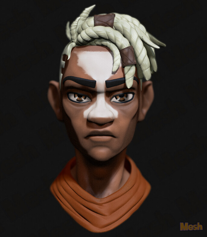 ArtStation - 3D Model - Ekko (Arcane) | Resources