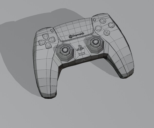ArtStation - PS5 controller topology | Resources
