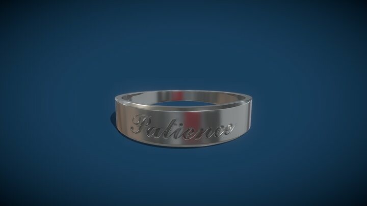 ArtStation - Patience Ring Female Platinum | Resources