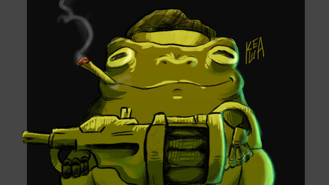 ArtStation - Sergeant Todd | Artworks