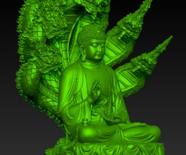 ArtStation - buddha model stl | Resources
