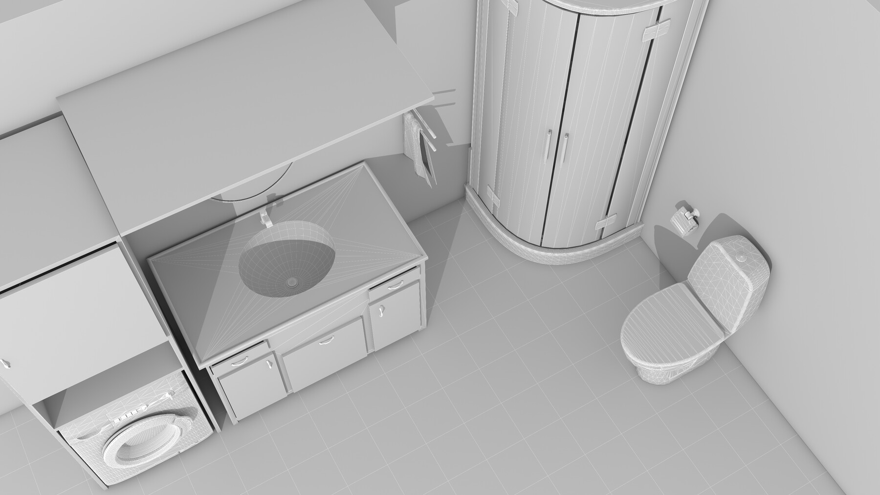 ArtStation - Bathroom 2 - 4K | Resources