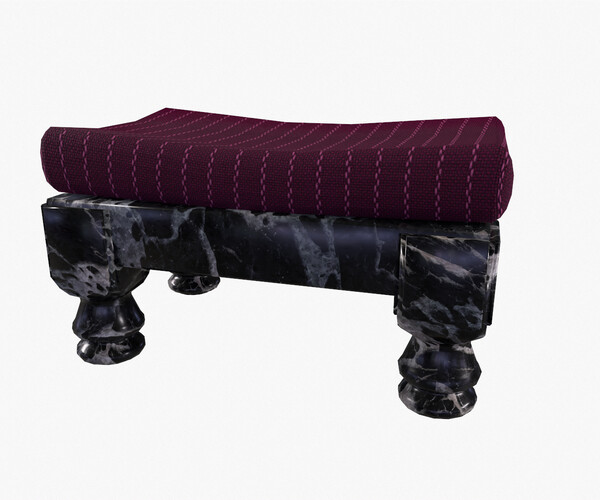 ArtStation - Roman footstool - sella | Game Assets