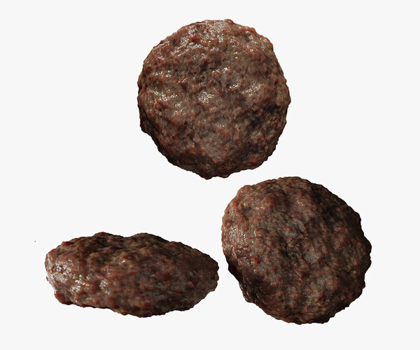 ArtStation - Beef Patty for Burger | Resources
