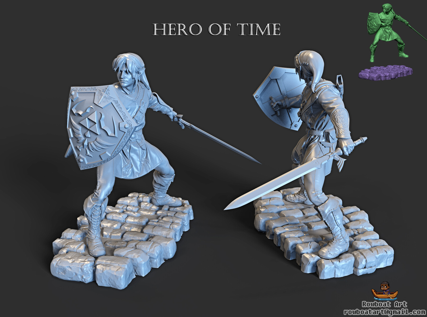 ArtStation - Hero of Time | Resources