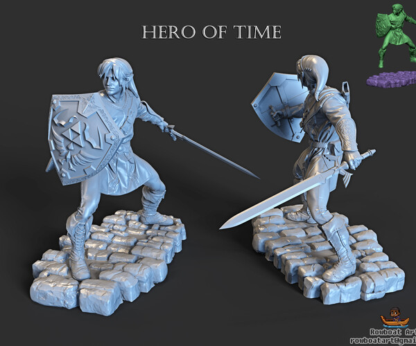 ArtStation - Hero of Time | Resources