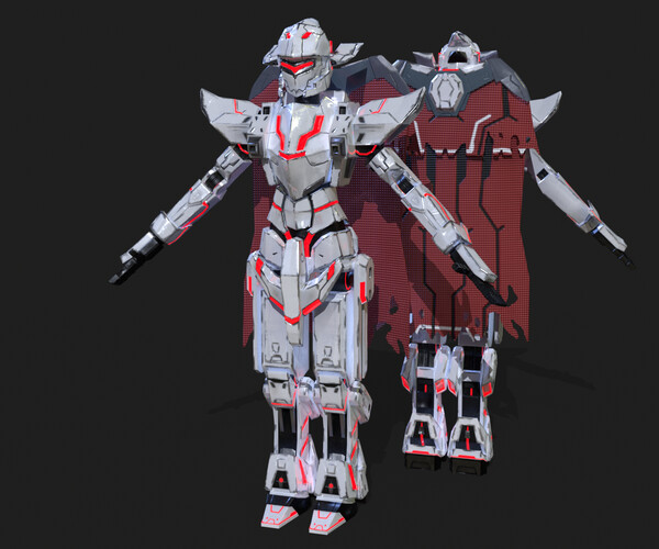 ArtStation - PSO 2 Soro Female And Soro Male | Game Assets