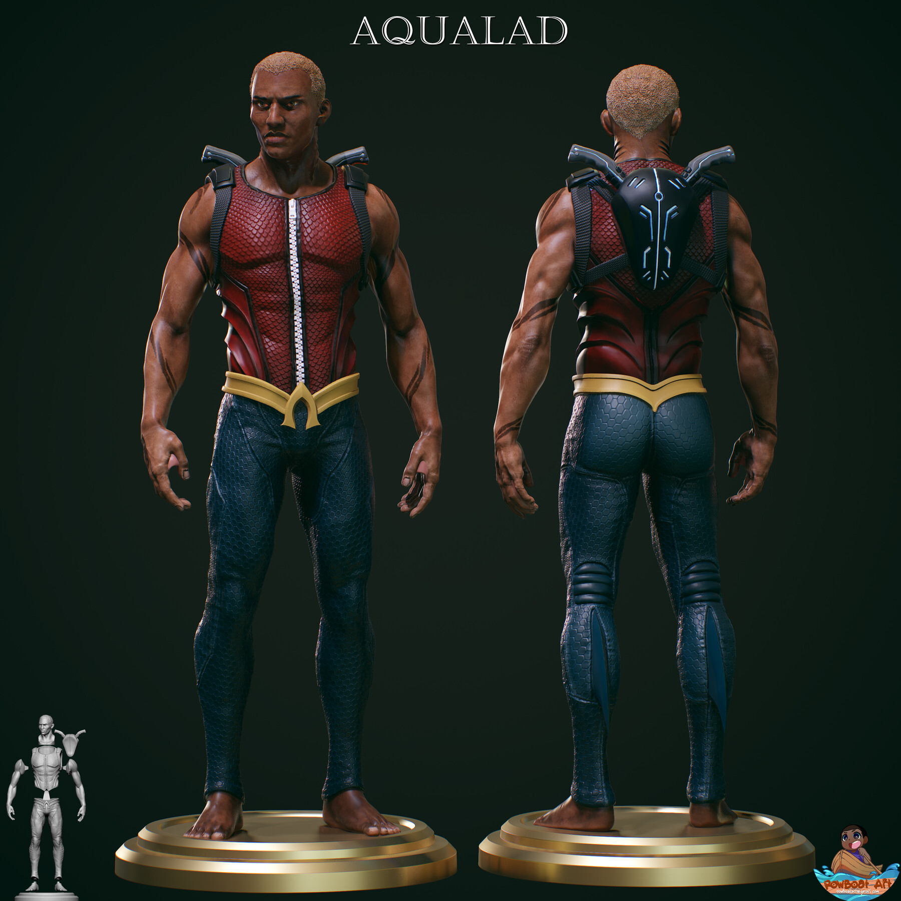 ArtStation - Aqualad | Resources