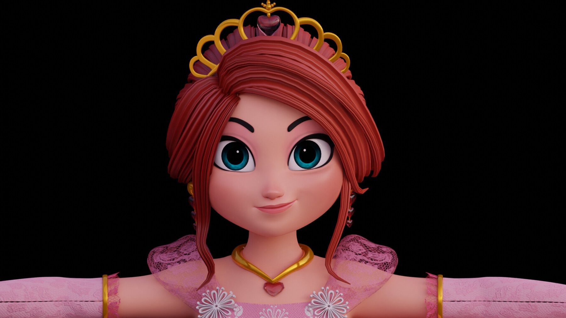 Jiten Awasthi - Disney Style Princess- Fully Rigged