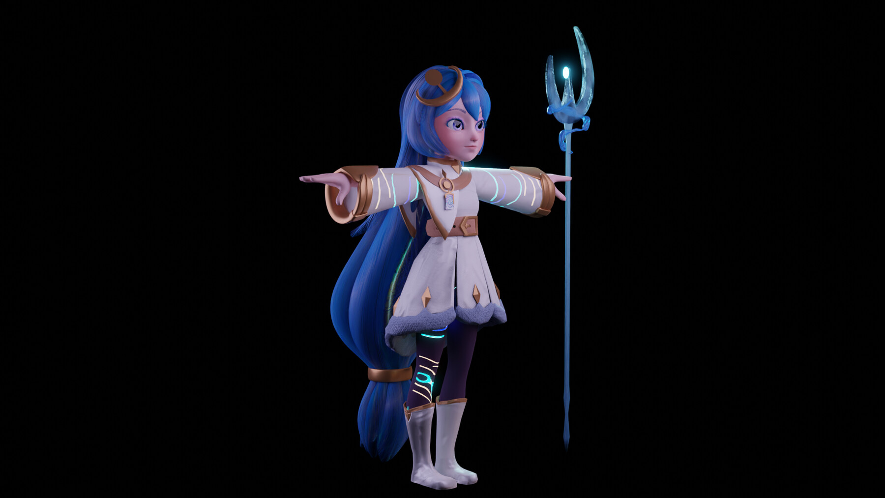 Artstation Game Ready Character Fully Rigged Game Assets