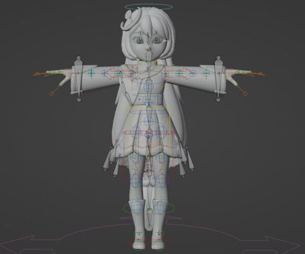 ArtStation - Game - Ready Character- Fully Rigged | Game Assets