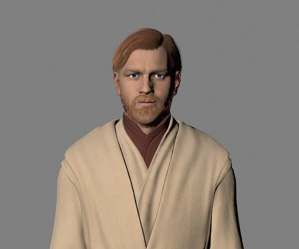 ArtStation - Obi-Wan Kenobi for VTuber | Game Assets