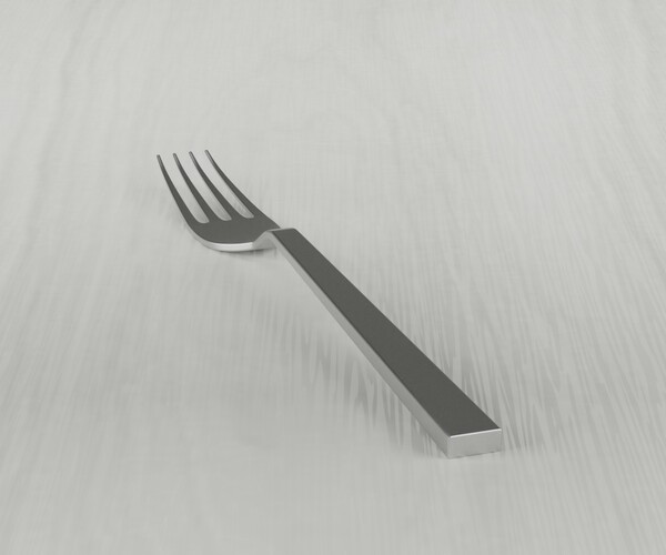 ArtStation - Fork 3D model | Resources