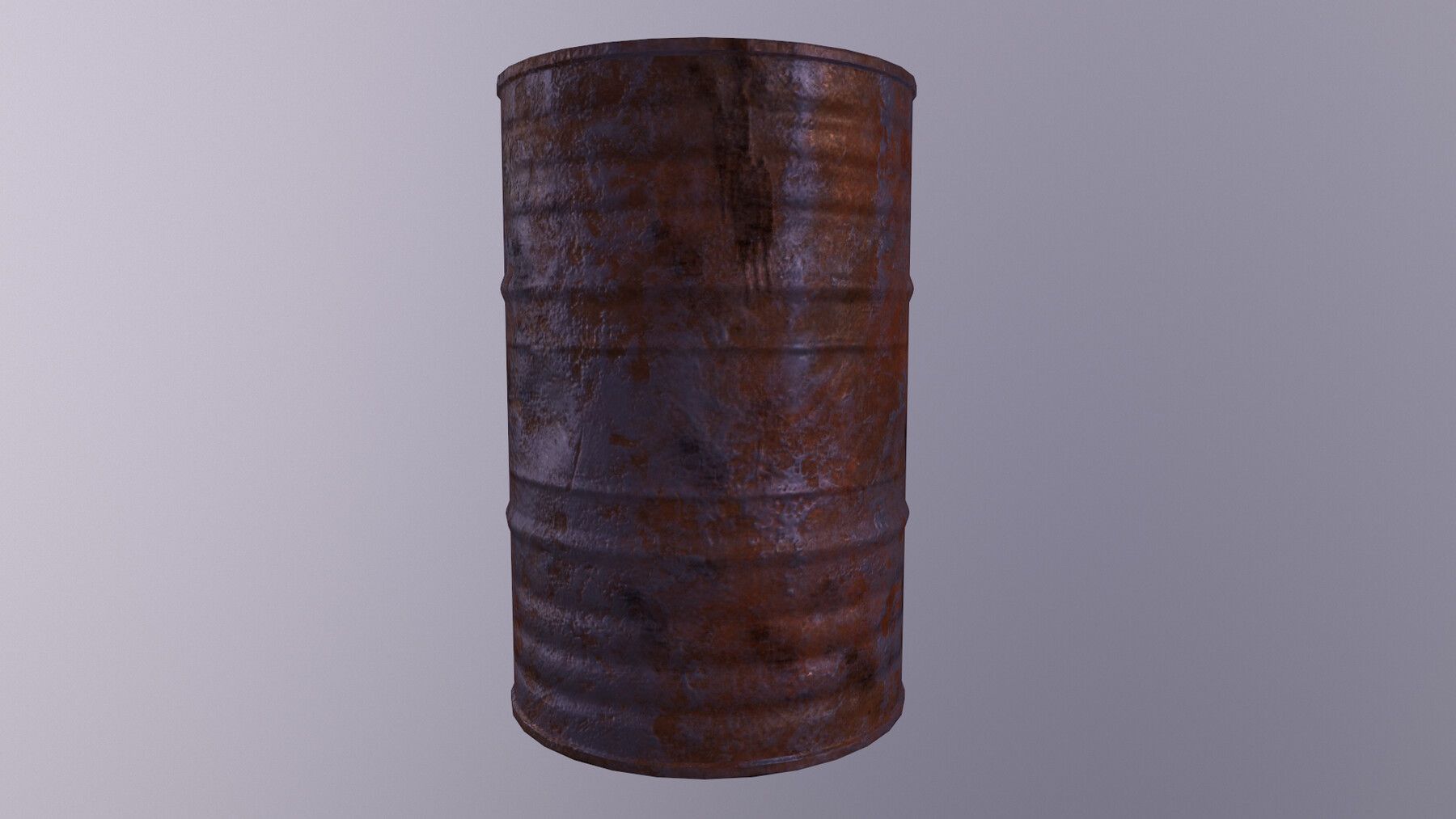ArtStation - Old rusty barrel (Game Ready) | Game Assets
