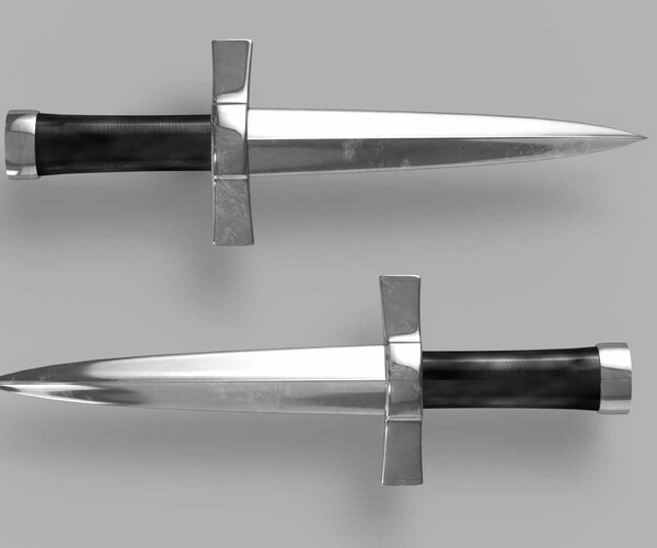 ArtStation - Medieval Dagger | Game Assets