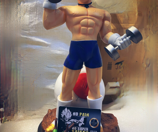 ArtStation - Vegeta with gym | Resources