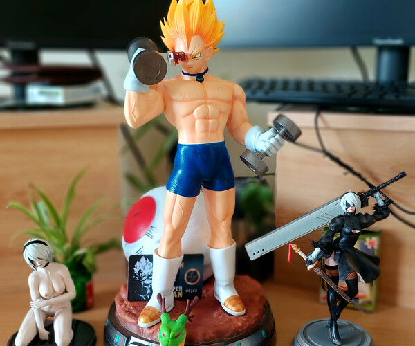 ArtStation - Vegeta with gym | Resources