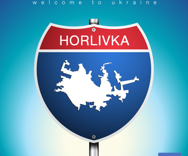 ArtStation - 20 ICON The City Label and Map of UKRAINE In American ...