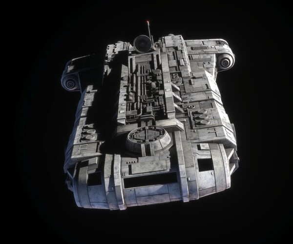 ArtStation - Roken's rebel ship - Star Wars Kenobi | Resources