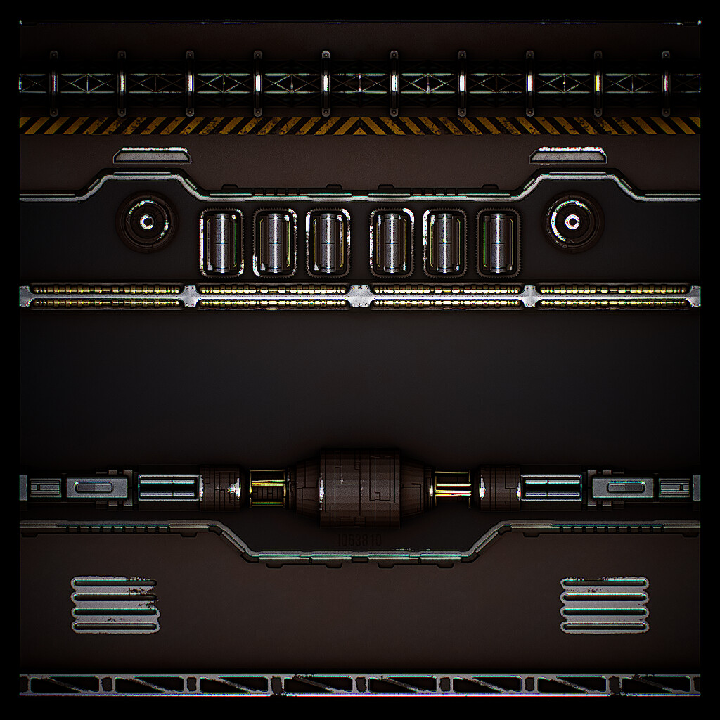 ArtStation - PBR Sci-Fi Texture Pack 03 | Game Assets