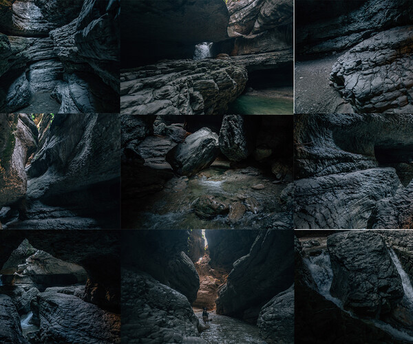 ArtStation - 440+ Waterfalls and Canyons Reference Pictures | Resources