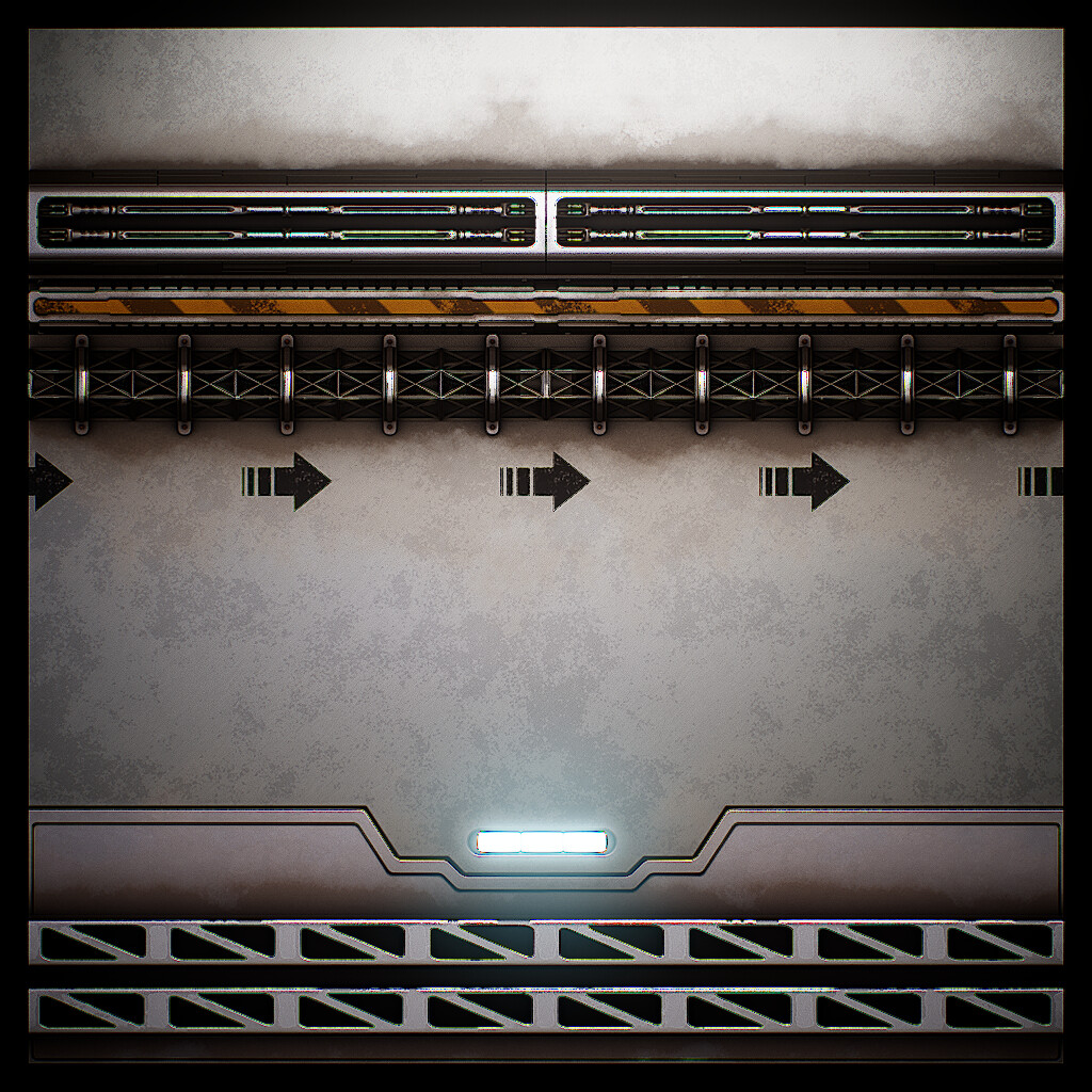 ArtStation - PBR Sci-Fi Texture Pack 07 | Game Assets