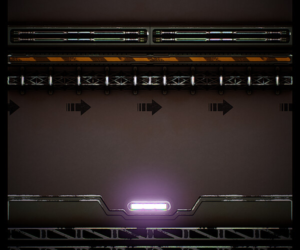 ArtStation - PBR Sci-Fi Texture Pack 07 | Game Assets