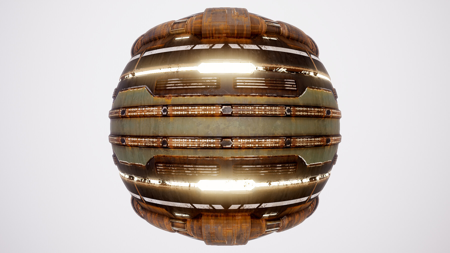 ArtStation - PBR Sci-Fi Texture Pack 10 | Game Assets