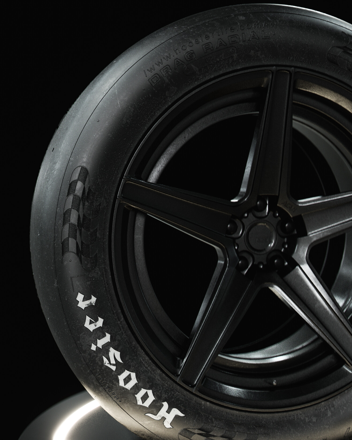 ArtStation - Hoosier Drag Race DR2 • 275/40 R17 (Real World Details) V2 ...