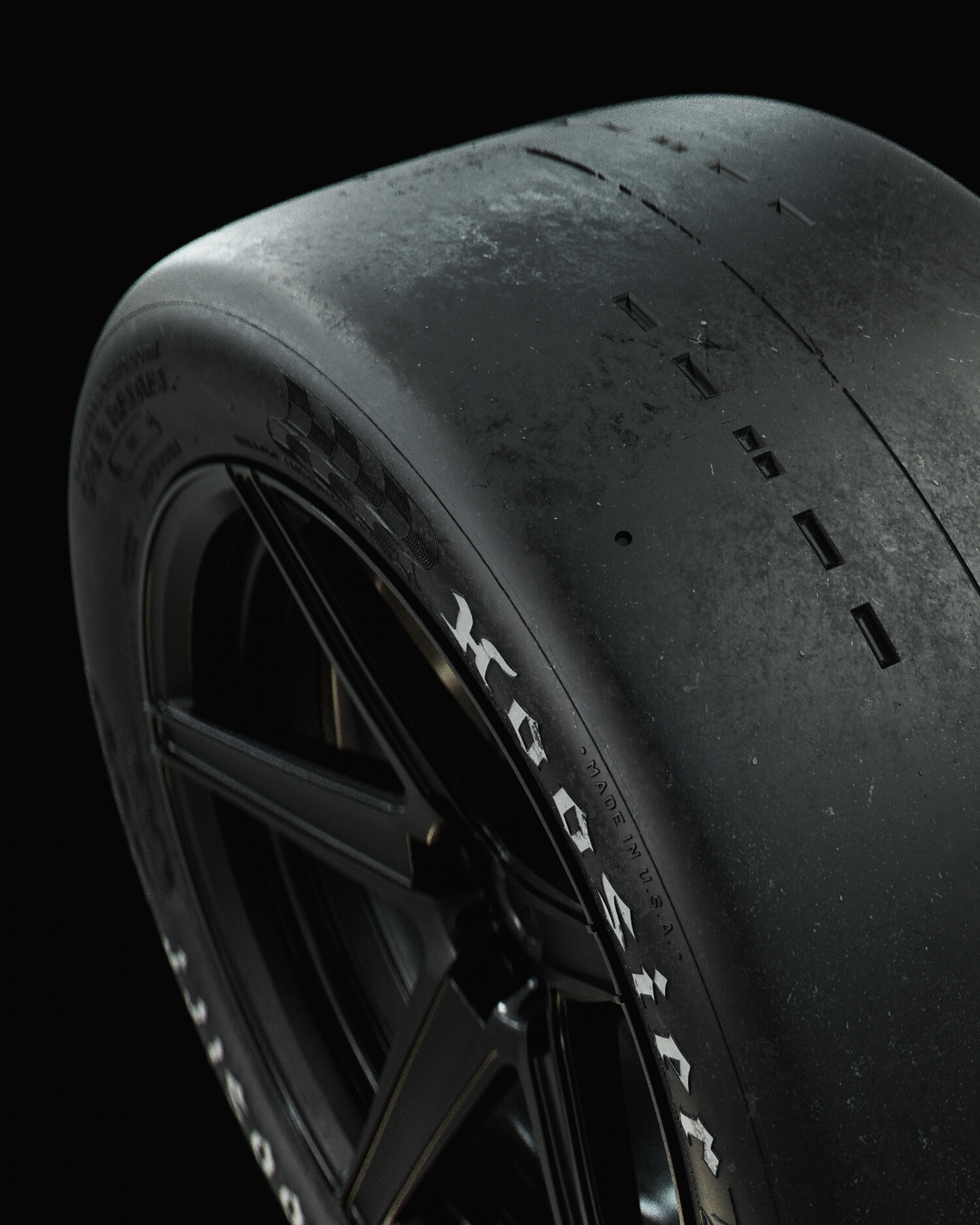 ArtStation - Hoosier Drag Race DR2 • 275/40 R17 (Real World Details) V2 ...