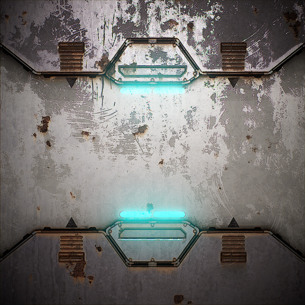 ArtStation - PBR Sci-Fi Texture Pack 11 | Game Assets