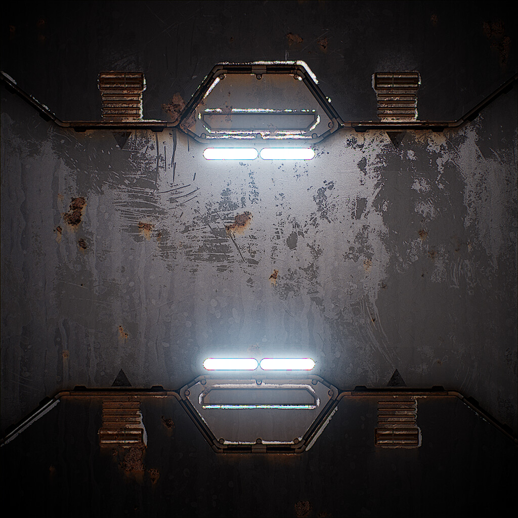 ArtStation - PBR Sci-Fi Texture Pack 11 | Game Assets