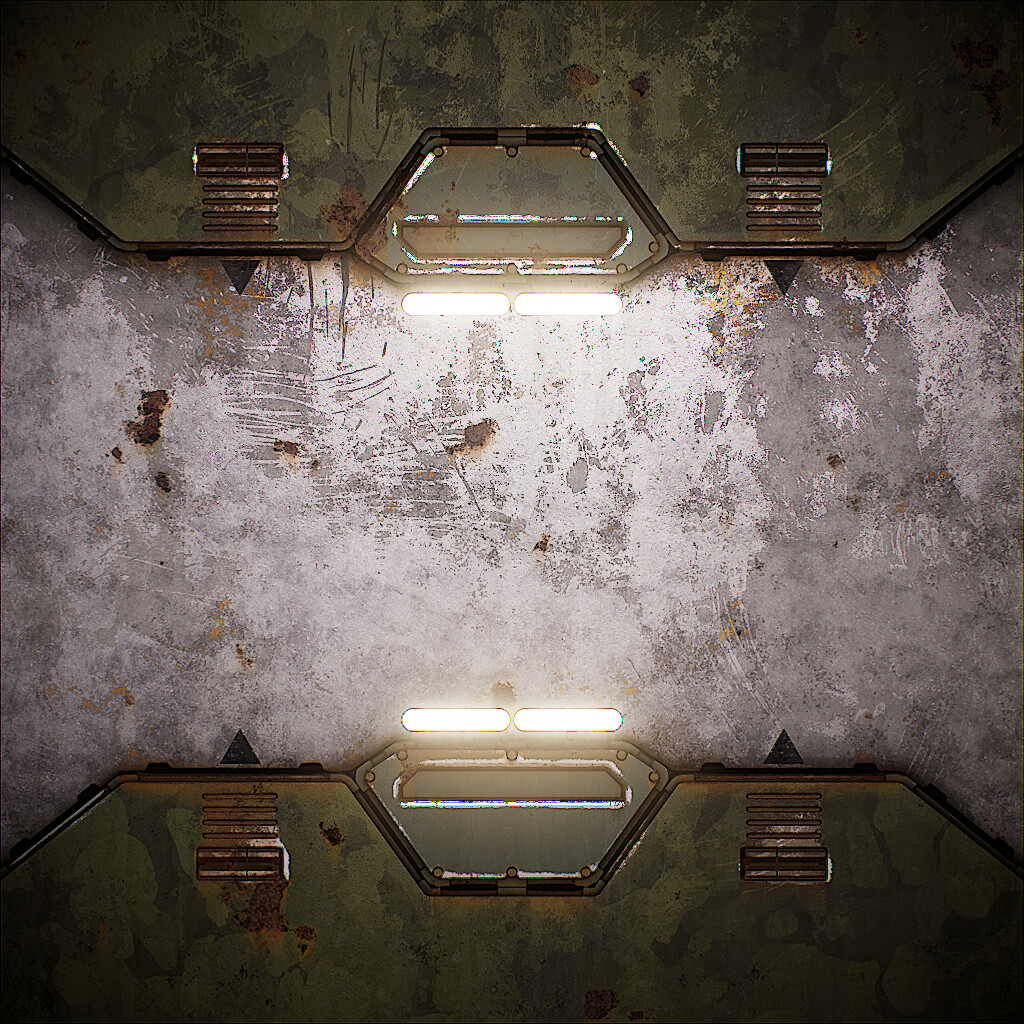 ArtStation - PBR Sci-Fi Texture Pack 11 | Game Assets