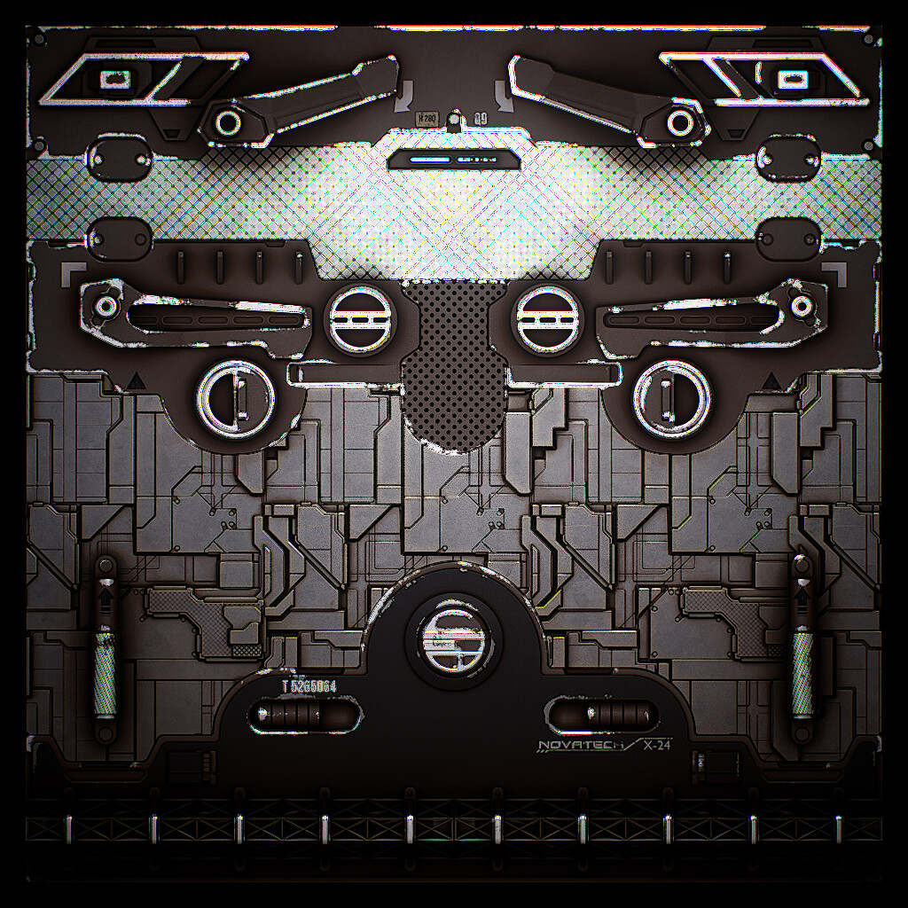 ArtStation - PBR Sci-Fi Texture Pack 13 | Game Assets