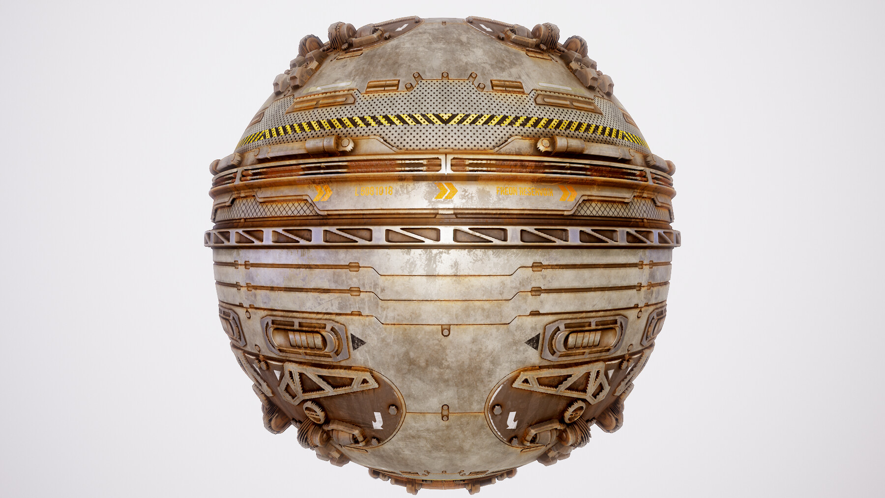 ArtStation - PBR Sci-Fi Texture Pack 14 | Game Assets