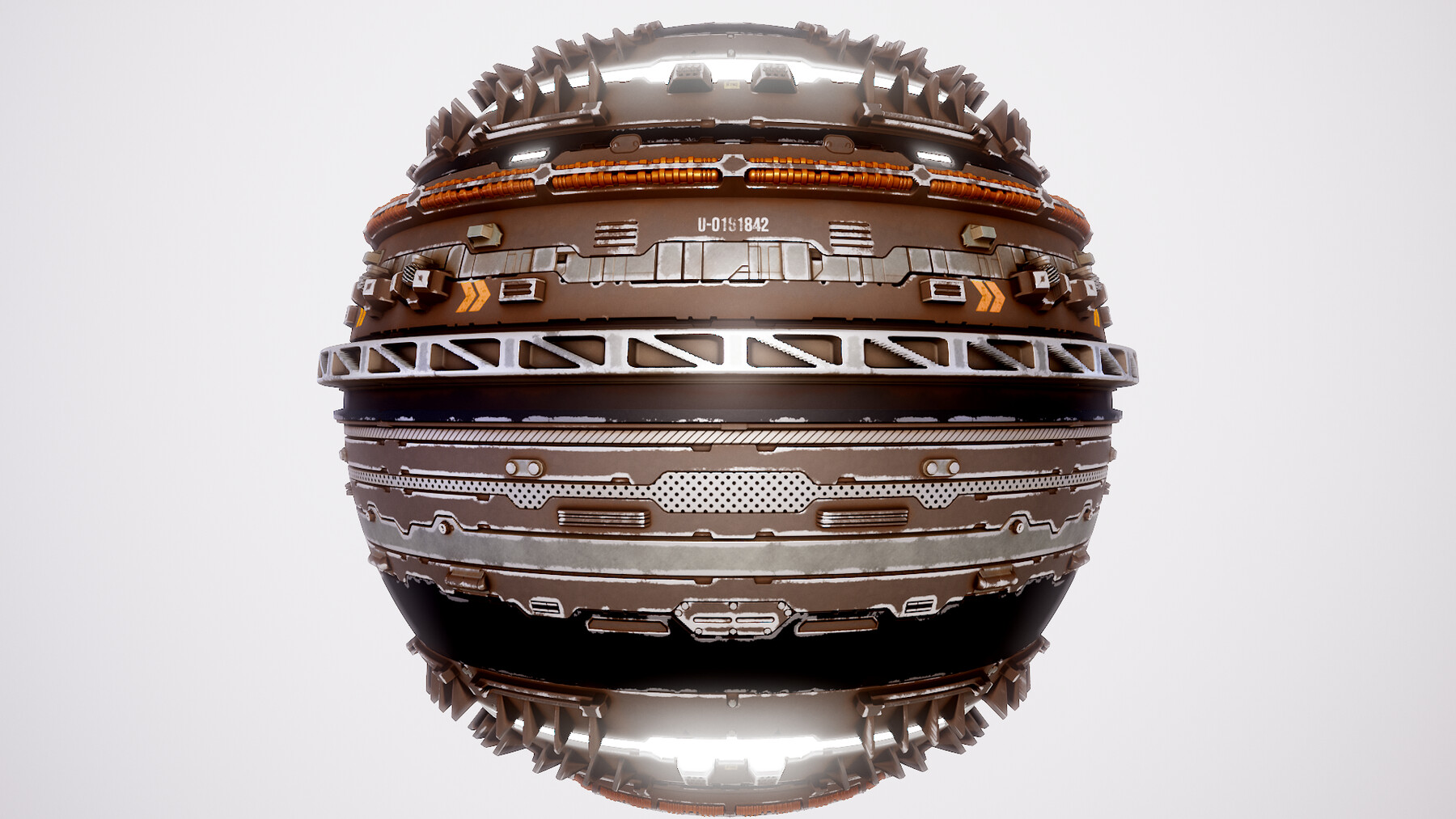 ArtStation - PBR Sci-Fi Texture Pack 16 | Game Assets