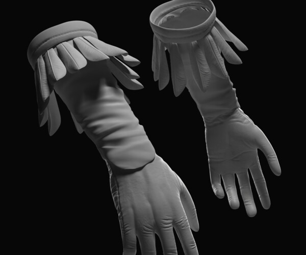 ArtStation - Nier automata 2b 3d model | Game Assets