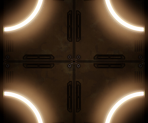 ArtStation - PBR Sci-Fi Texture Pack 20 | Game Assets