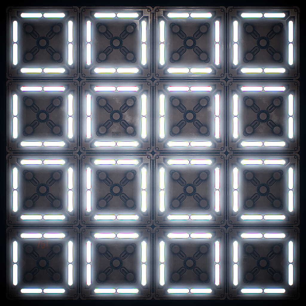 ArtStation - PBR Sci-Fi Texture Pack 21 | Game Assets