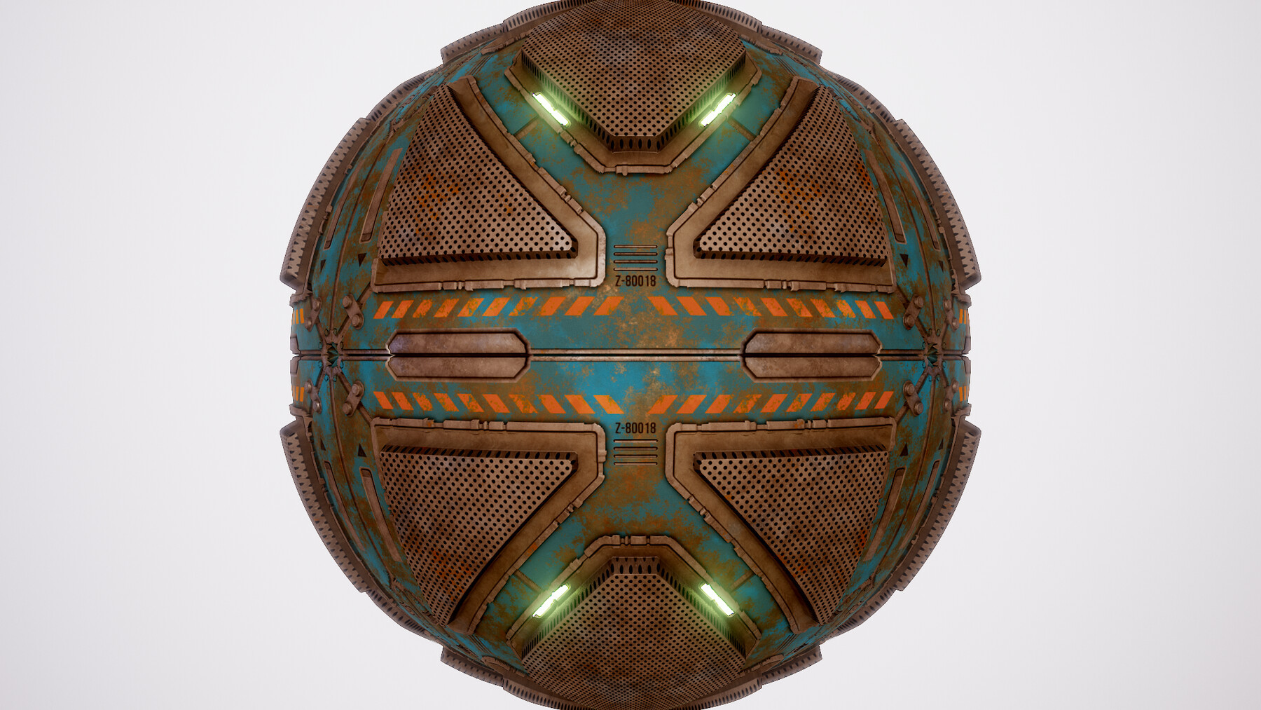 ArtStation - PBR Sci-Fi Texture Pack 22 | Game Assets