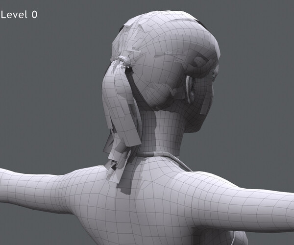 ArtStation - Female Base Model | Game Assets