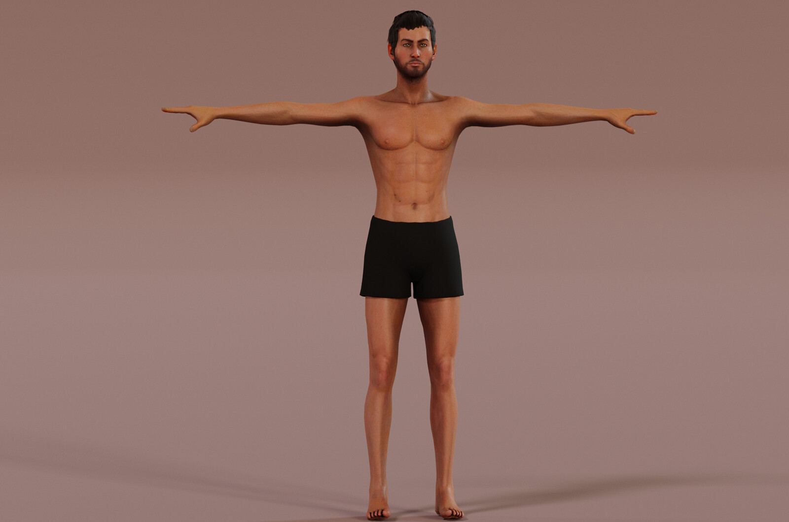 ArtStation - Male Female Base Rig 2 | Game Assets